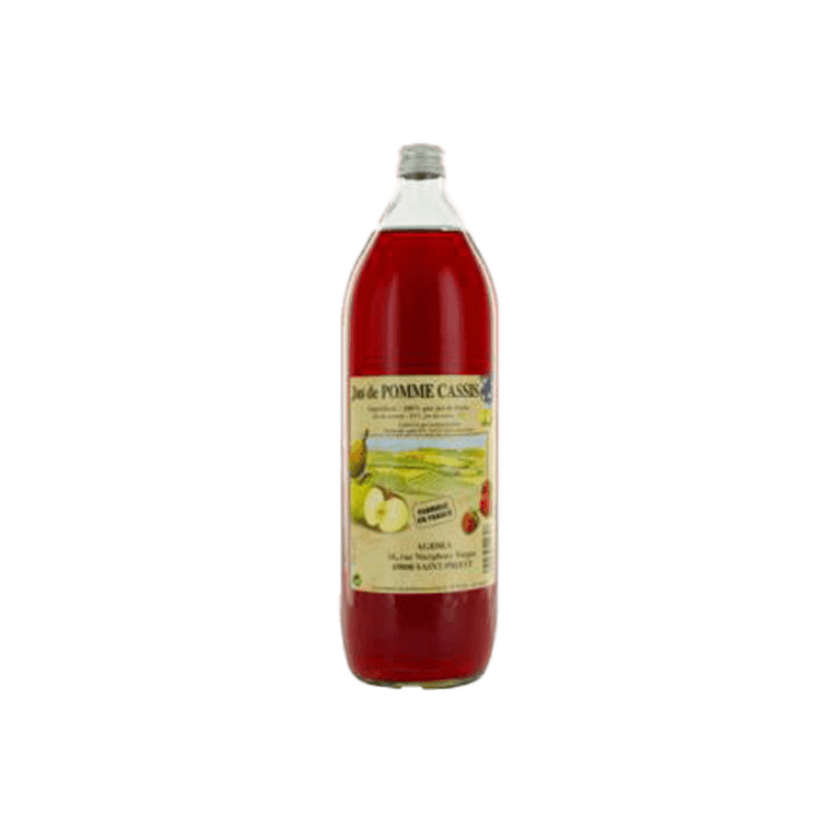 Jus de pomme cassis – Au panier doré