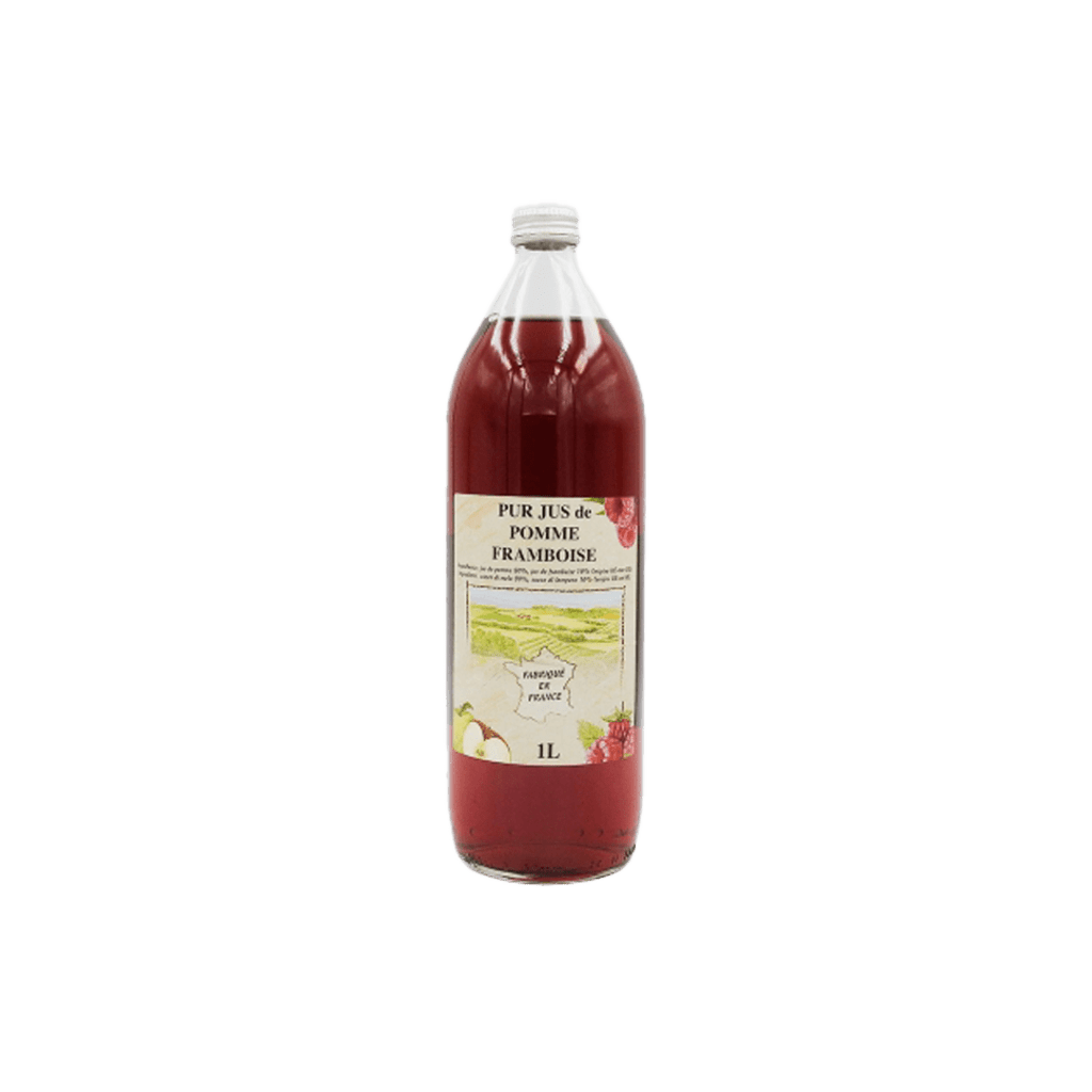 Jus de pomme framboise – Au panier doré